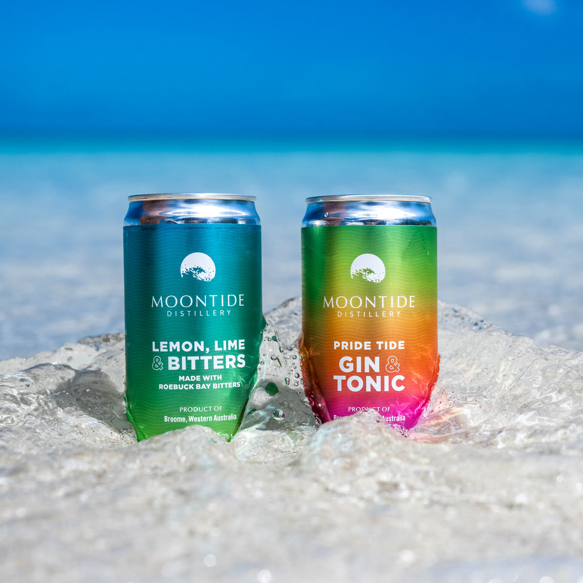 Canned Drinks - Moontide Distillery Broome